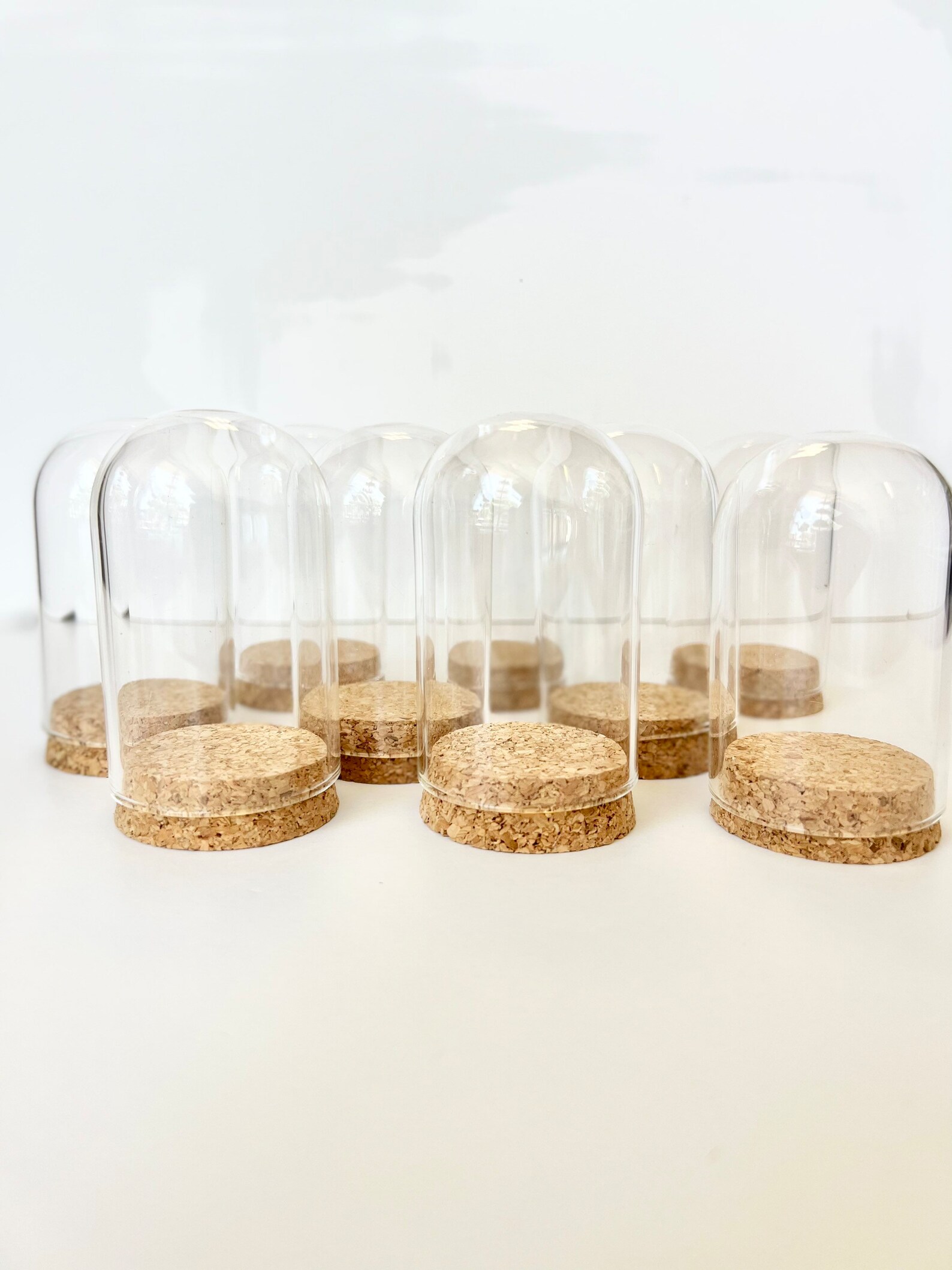 Big Dome Glass Jar 80x50mm Dome Jar Cloche Dome Cork - Etsy