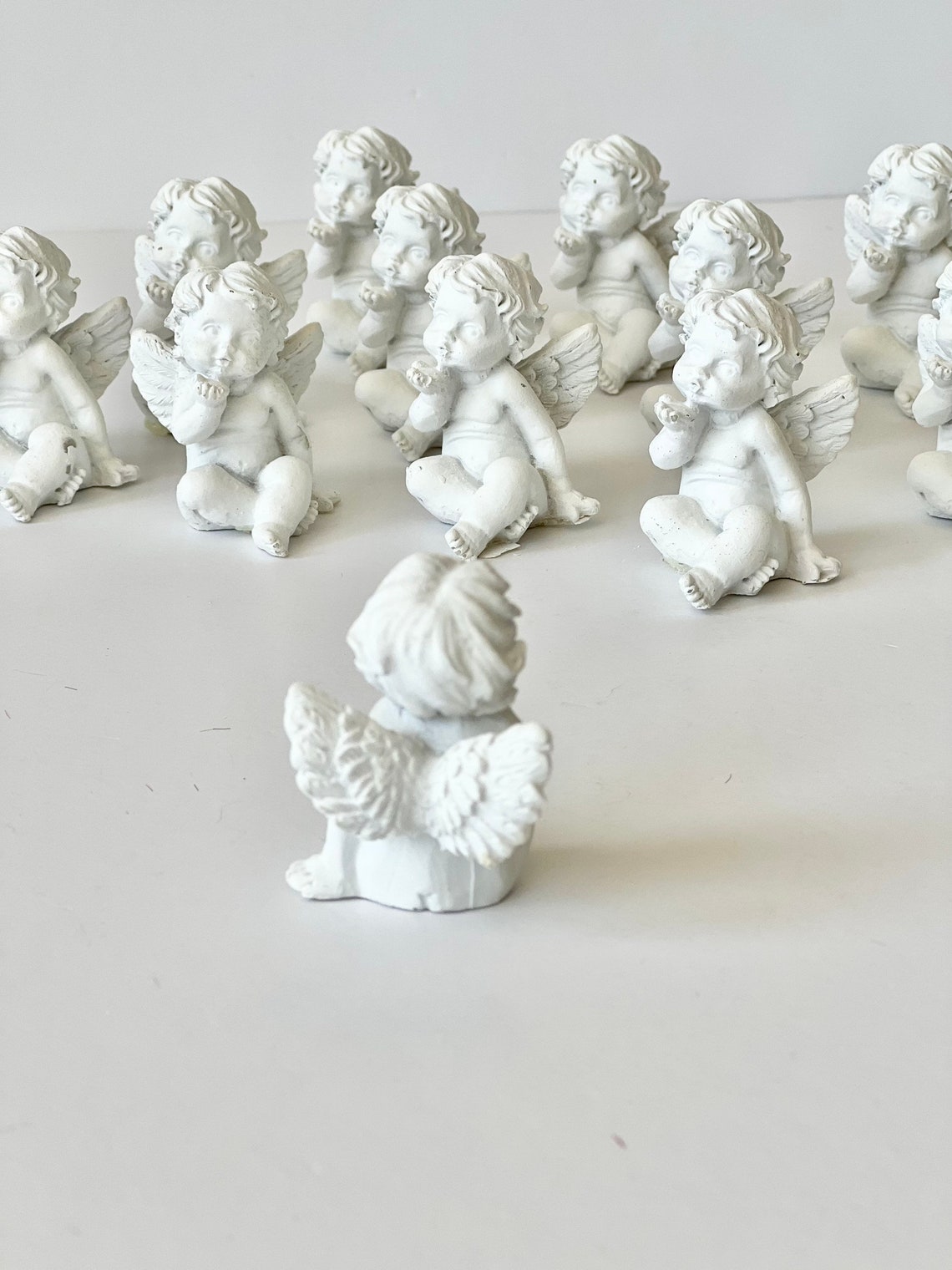 2pcs Miniature Angel Figurine Baby Angel Figurine Religious - Etsy