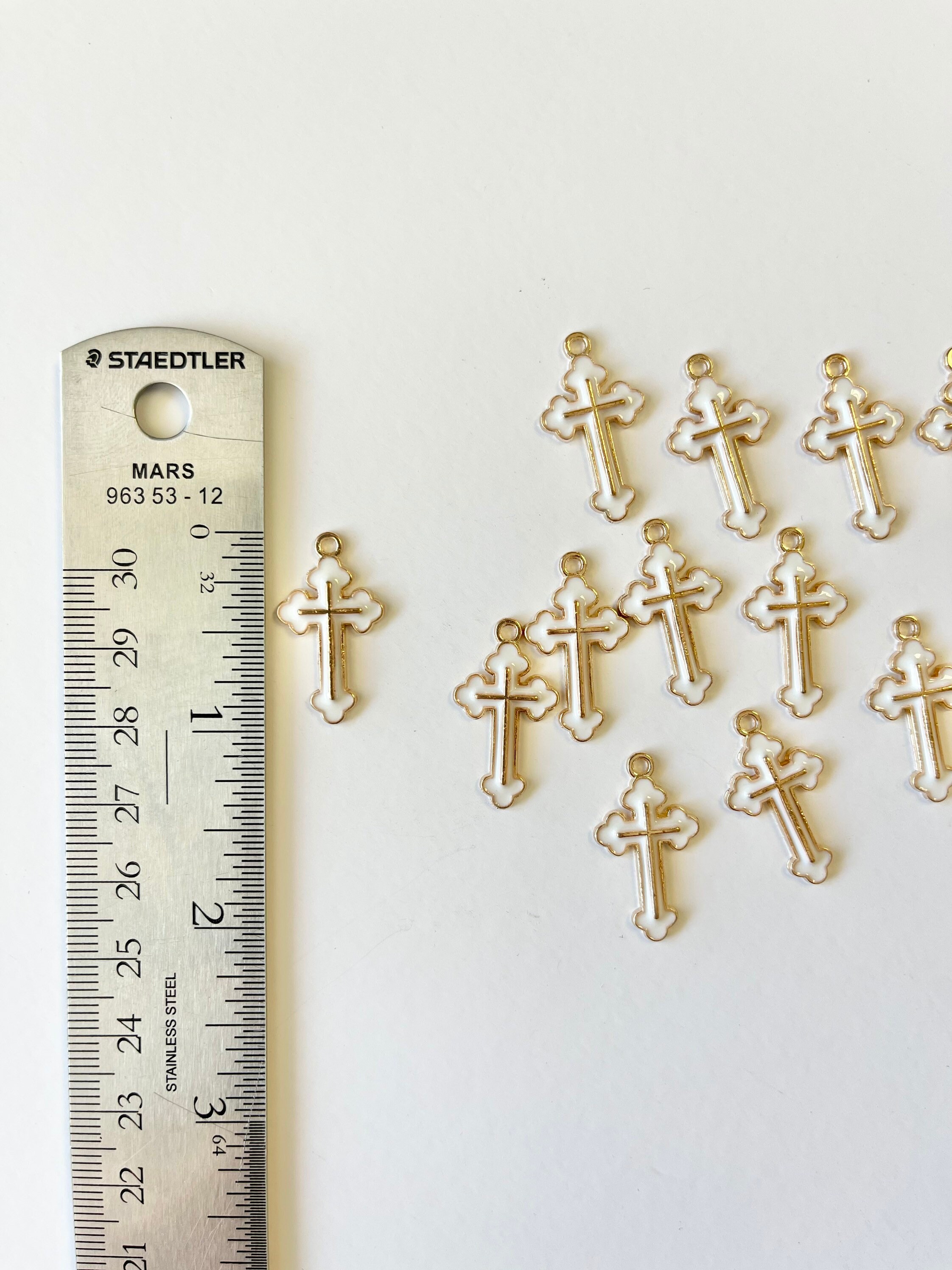 10 Pcs Mini Cross Tiny Cross Cross Charms Mini Cross Charm - Etsy