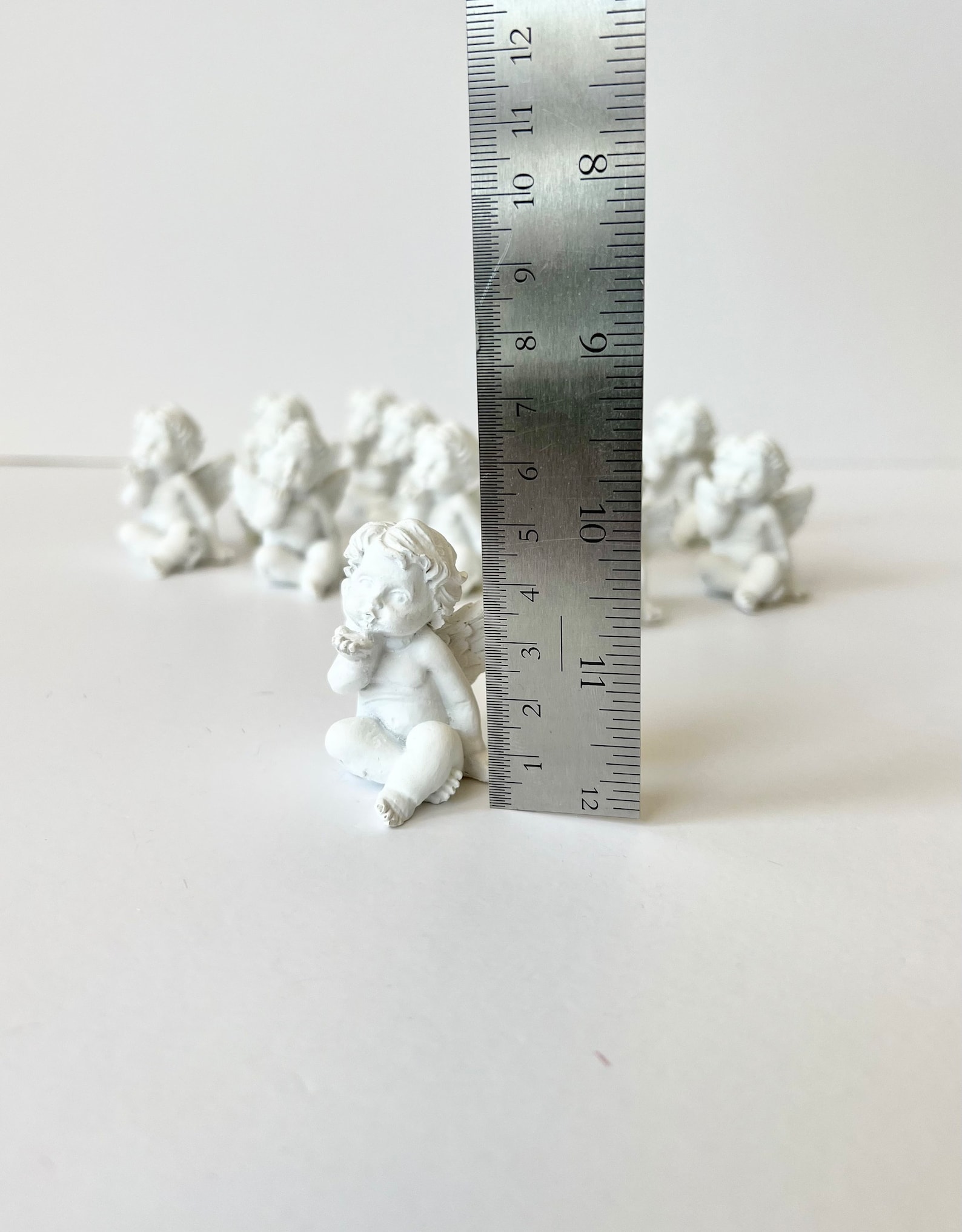 2pcs Miniature Angel Figurine Baby Angel Figurine Religious - Etsy