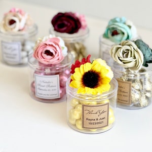 10pcs Candy Containers, Favors Box, Candy Box, Baby Shower, Guests Gift ...