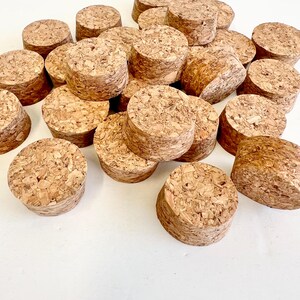 10 Pcs Corks Stoppers Size of 28x12mm, Corks for Miniature Bottles ...