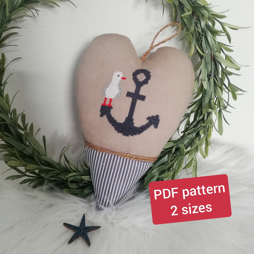 Anchor Maritime Cross Stitch Templates, PDF Pattern, Cross Stitch ...