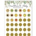 Scratch off Pregnancy Countdown Chart: Baby Growth Tracker, Expectant ...