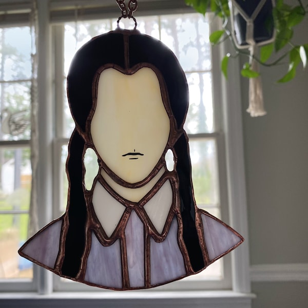 Addams Family Stained Glass - Etsy