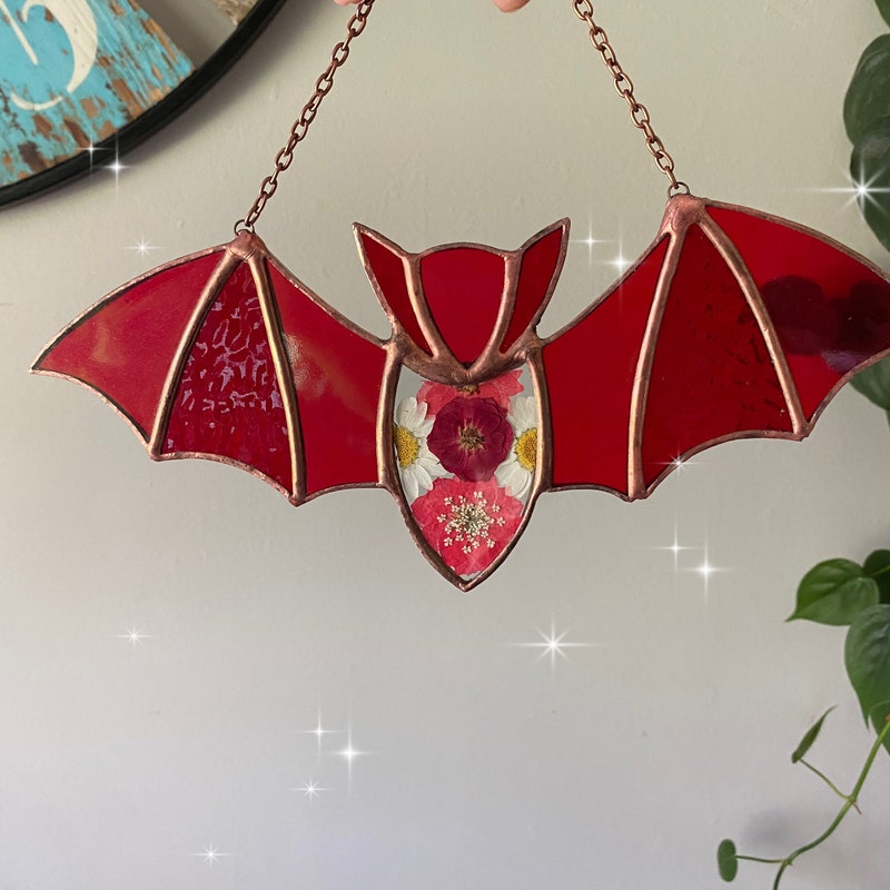 Stained Glass Bats - Etsy