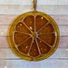 Large Stained Glass Lemon Slice Sun Catcher Ornament Glass - Etsy