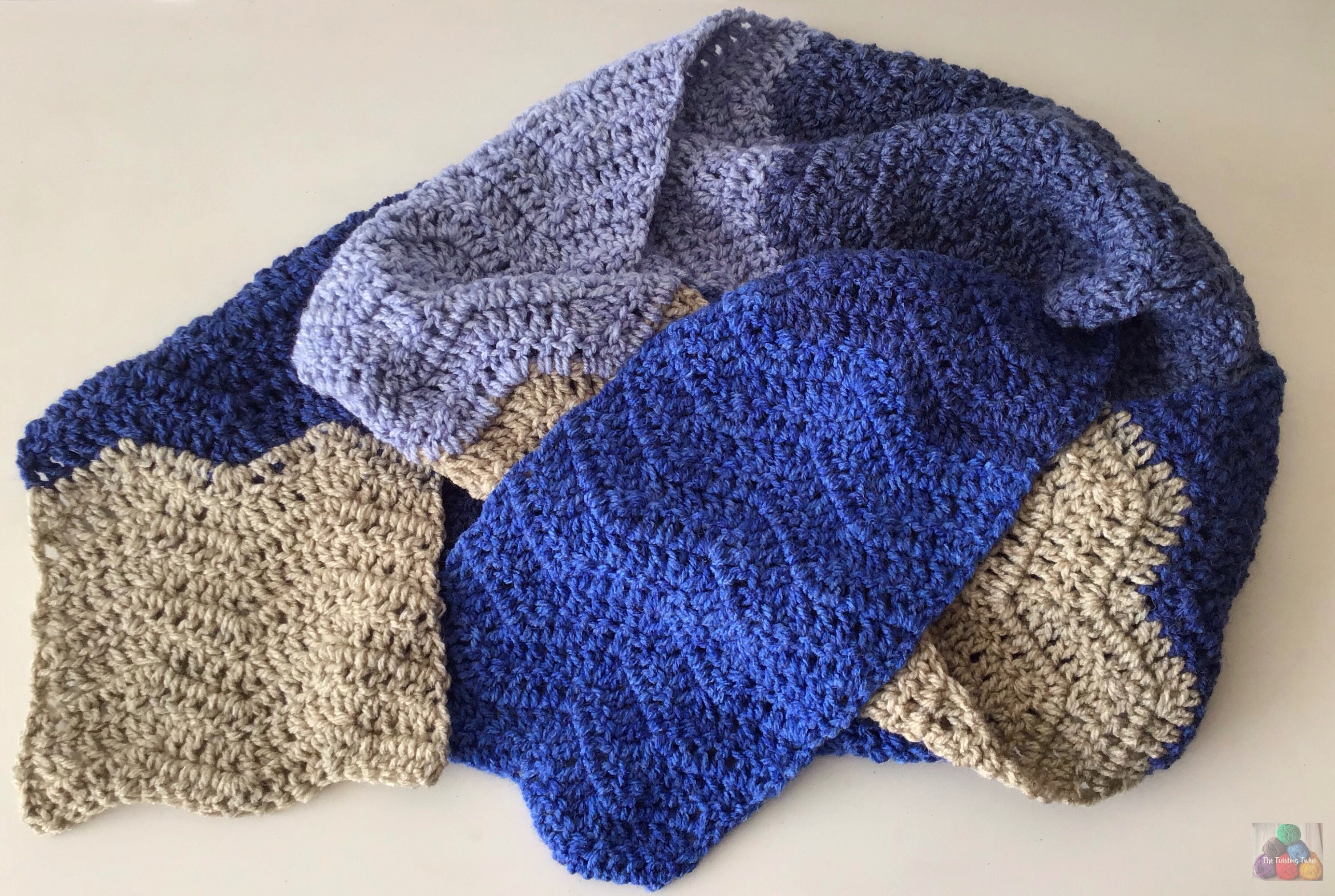 PATTERN: the Ripple Stitch Scarf CROCHET PATTERN// Crochet Pattern ...