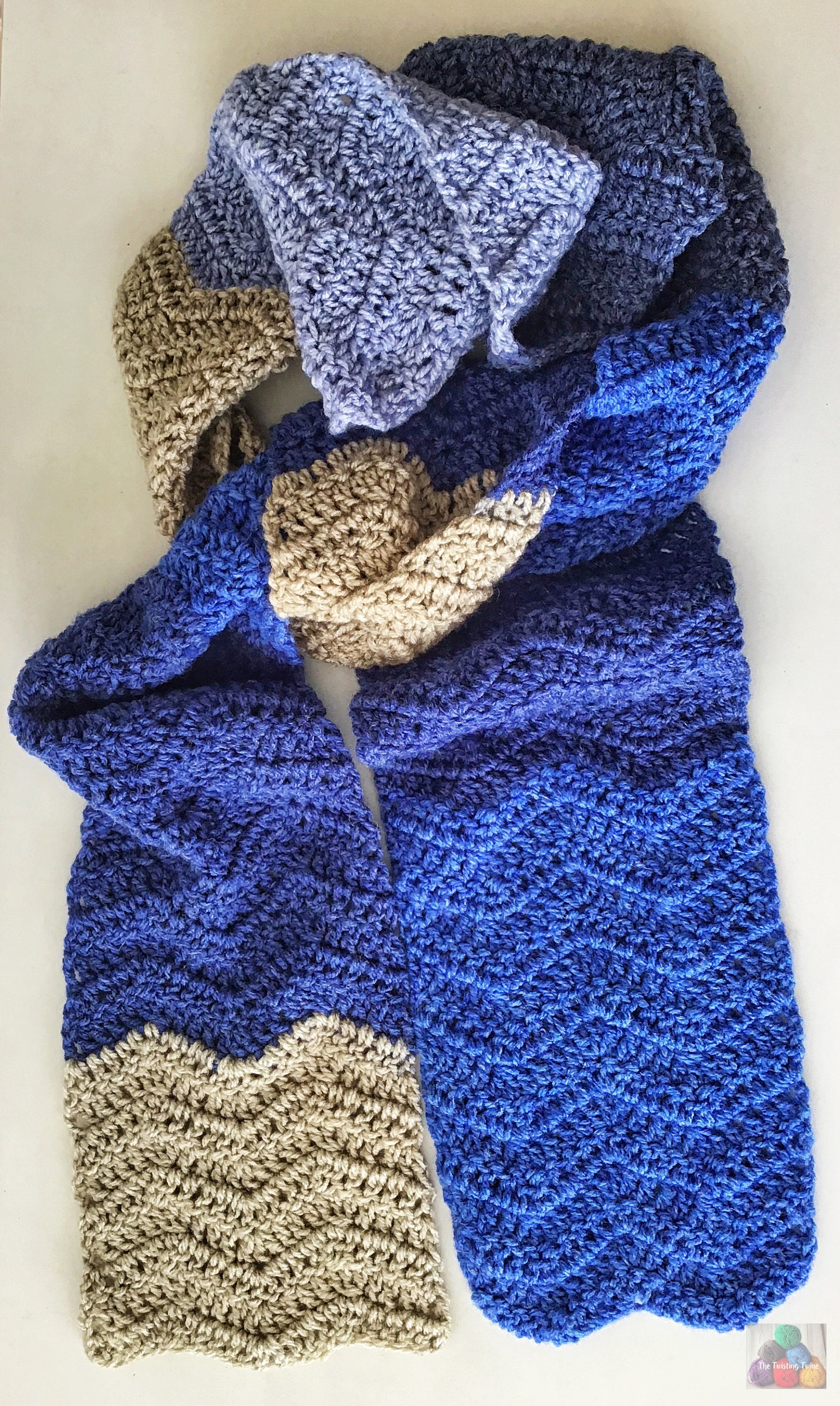 PATTERN: the Ripple Stitch Scarf CROCHET PATTERN// Crochet - Etsy Australia