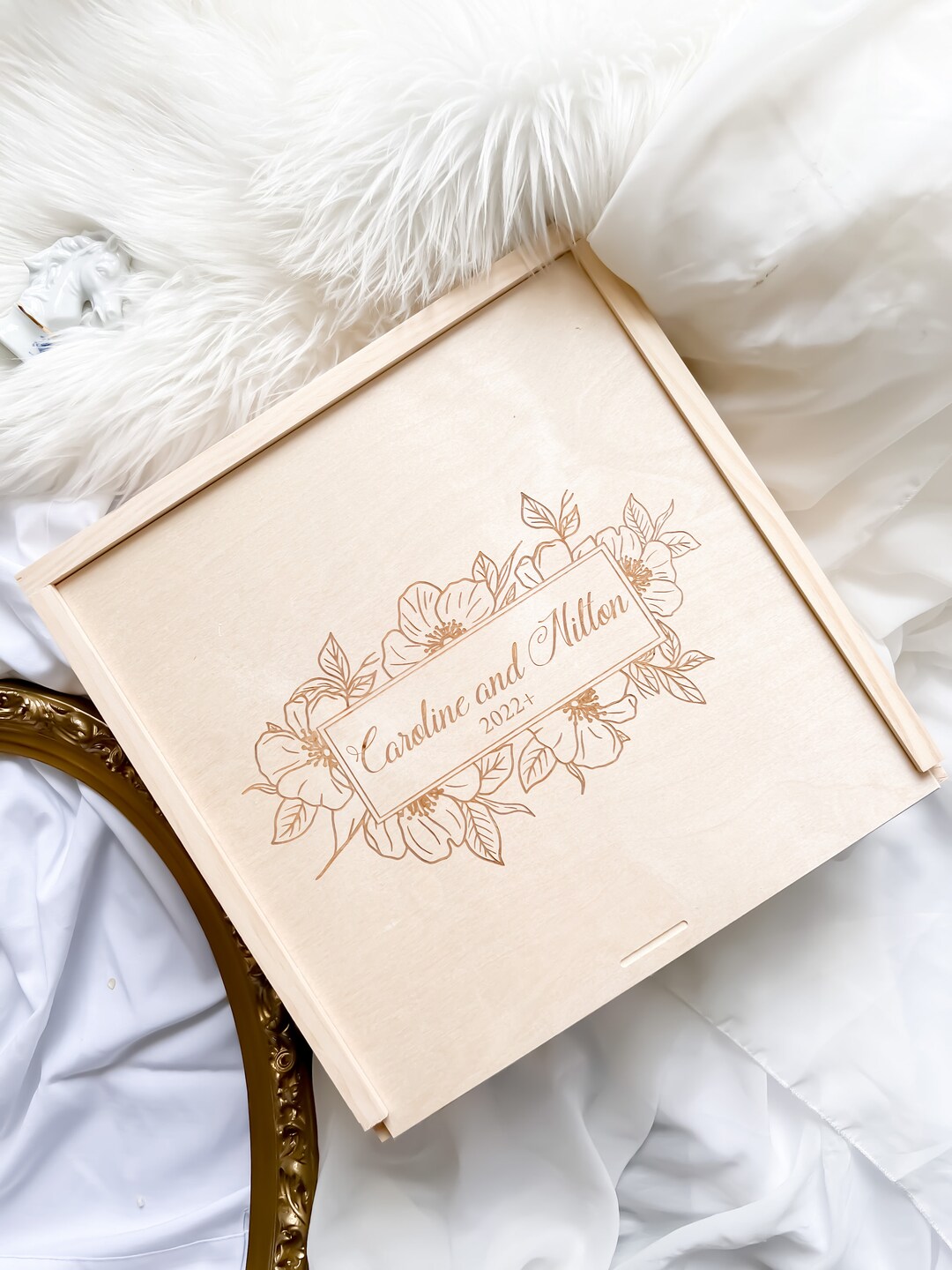 Wedding Keepsake Box, Wedding Memory Box, Wedding Gift, Just Married ...