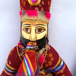Rajasthani Puppet, Kathputli, Traditional Handmade Puppet Wedding ...