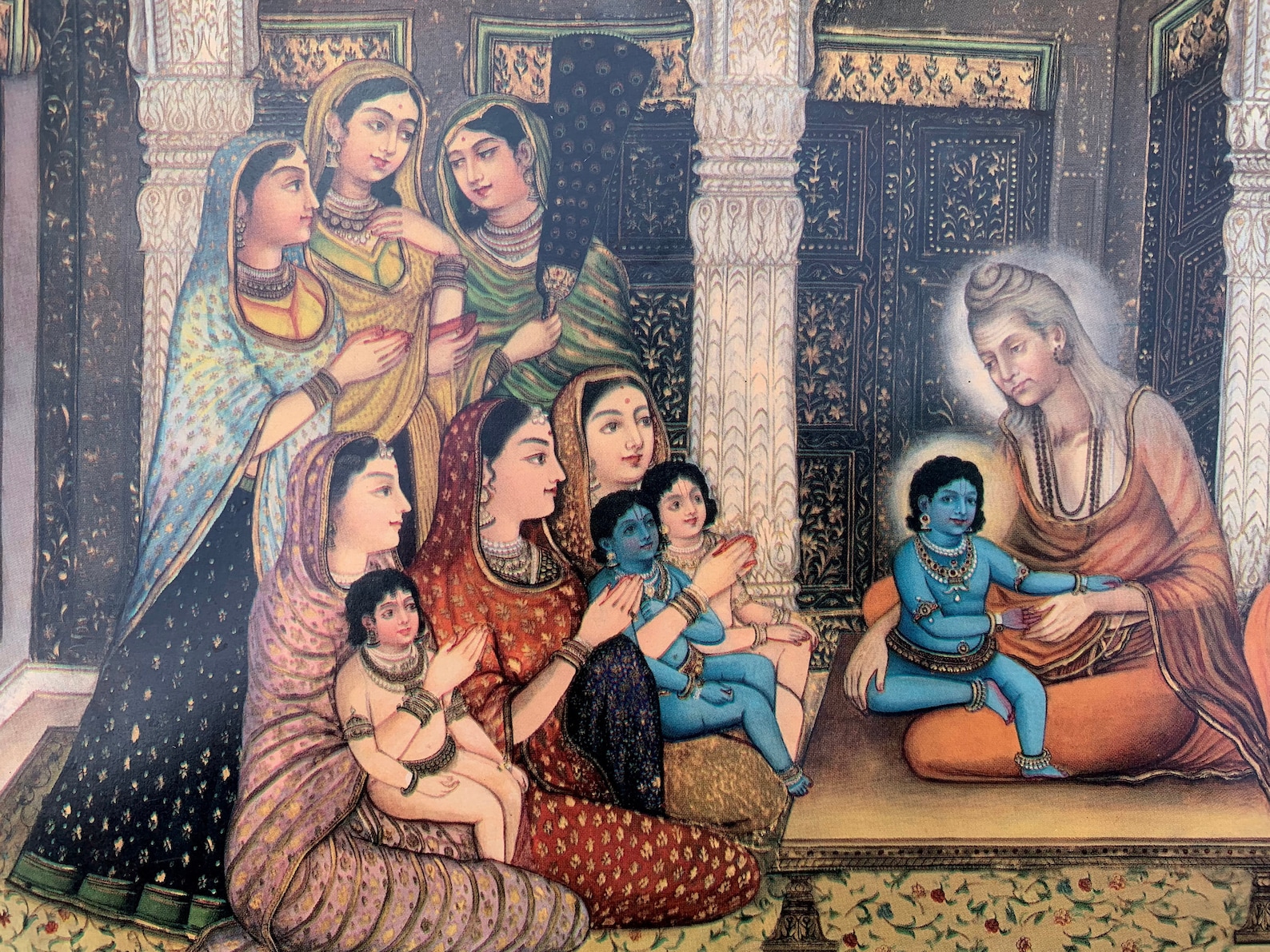 Lord Rama Photo Bal Ram Laxman Bharat Shatrughna Photo | Etsy