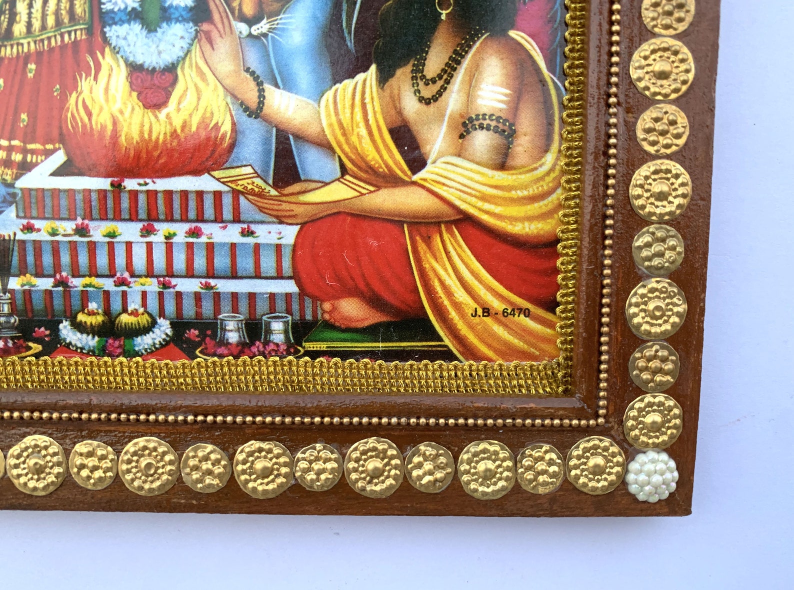 Shiva Parvati Photo Frame Shiv Parvati Vivah/marriage | Etsy