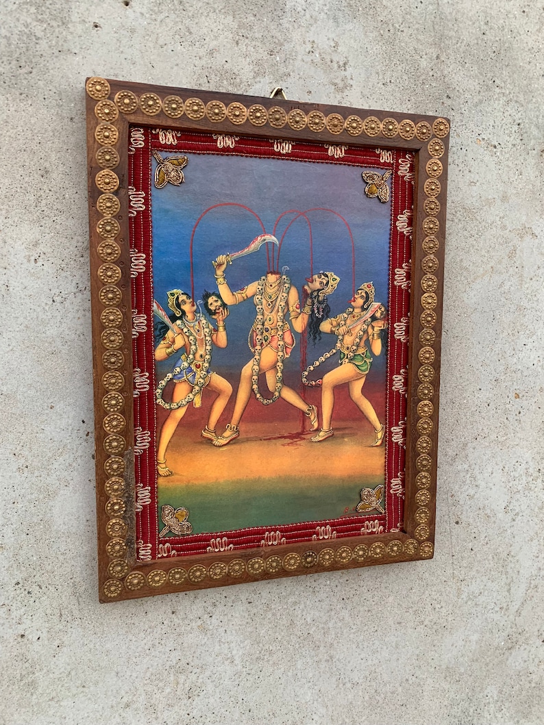 Photo Frame Maa Chinnamasta Jayanti Photovintage Indian Hindu - Etsy