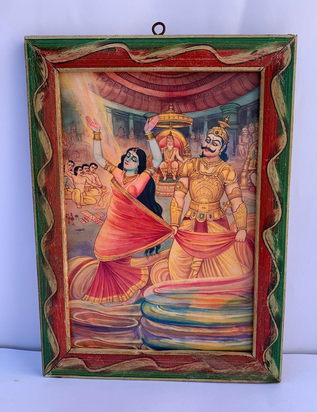 Draupadi Vastraharan by Duryodhana Famous Indian Mahabharat Seen Photo ...