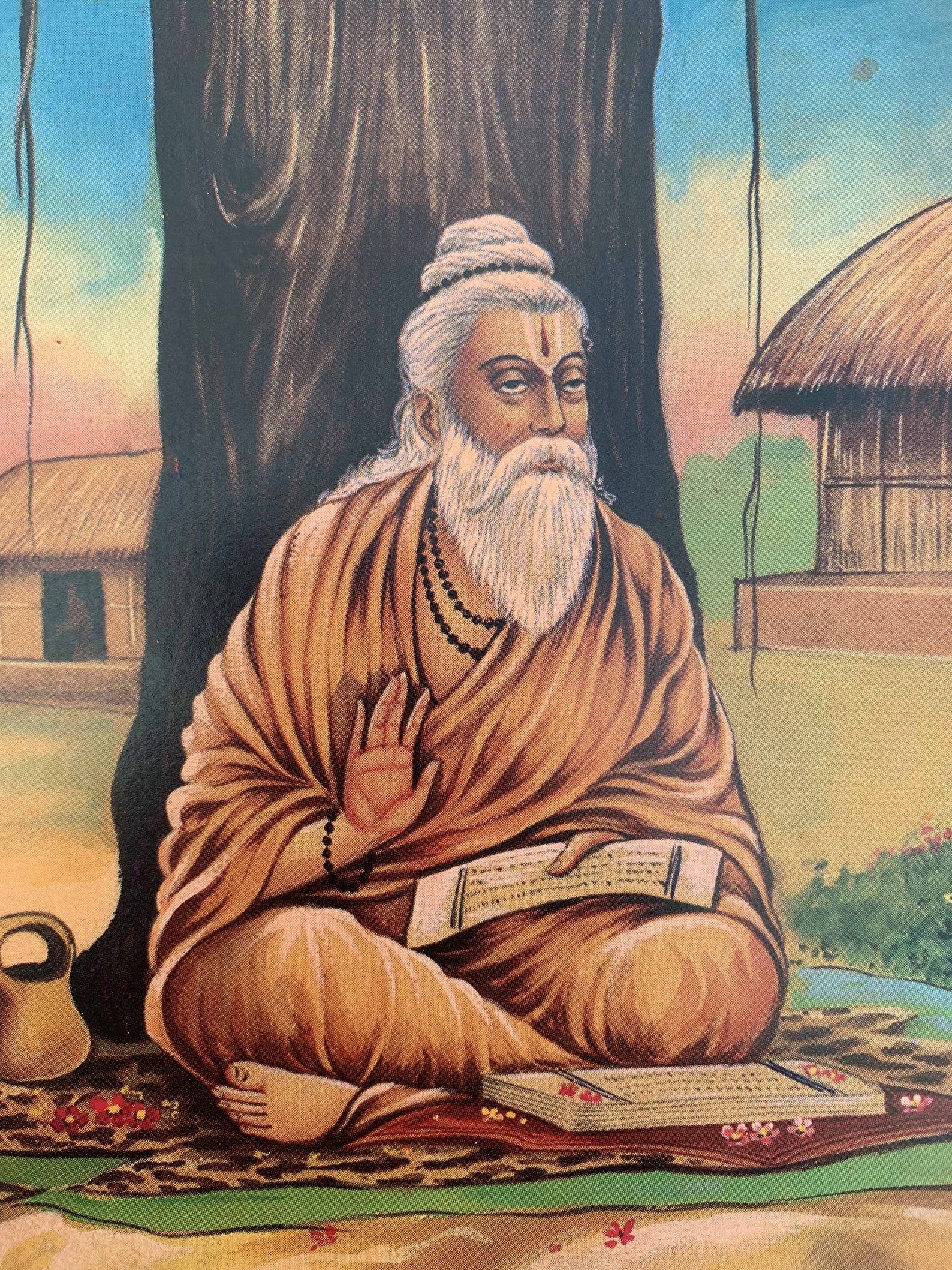 Rishi Muni Photo A Sage Muni in the Ramayana Indian Gods - Etsy