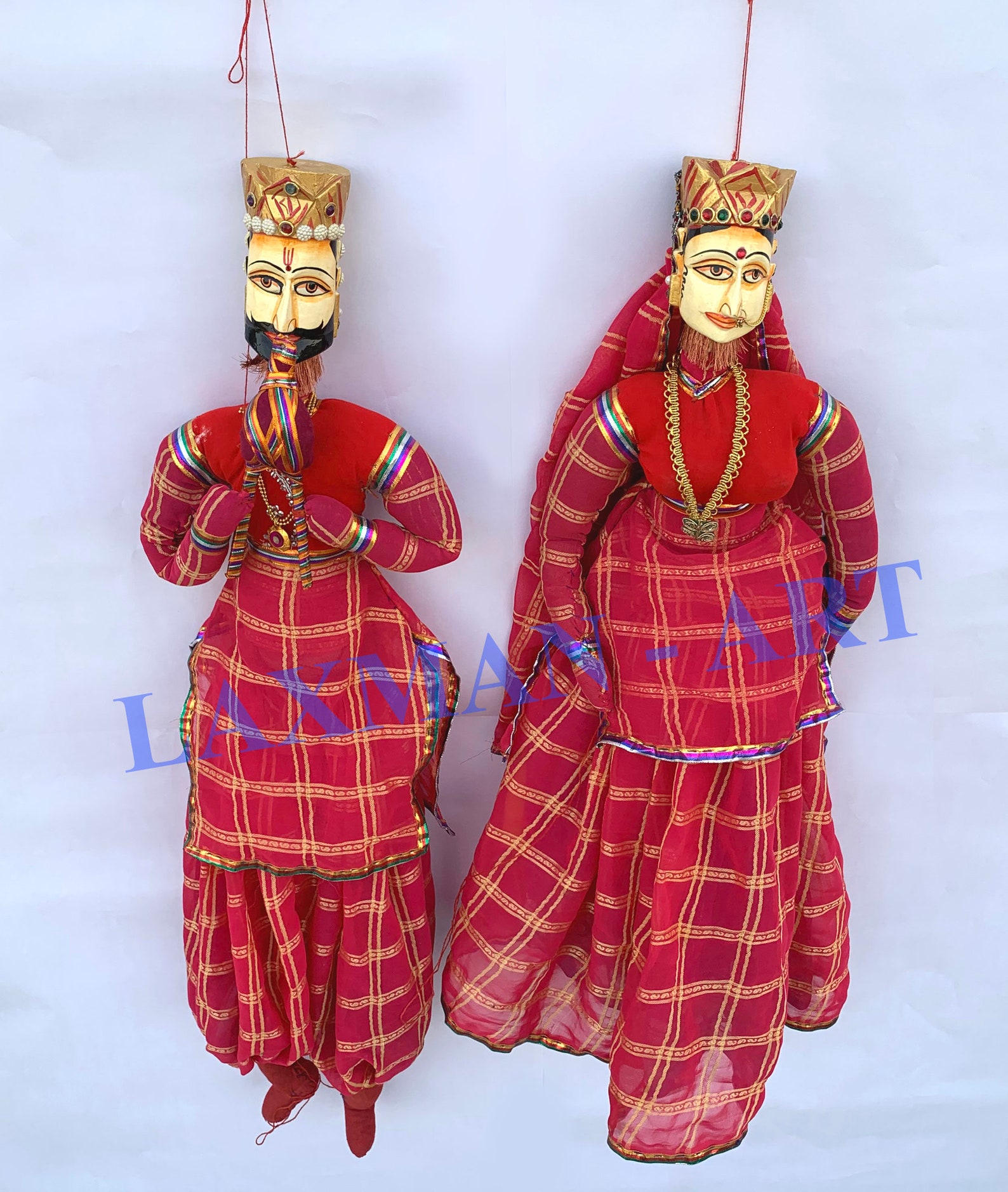 Rajasthani Puppet Kathputli Traditional Handmade Puppet | Etsy