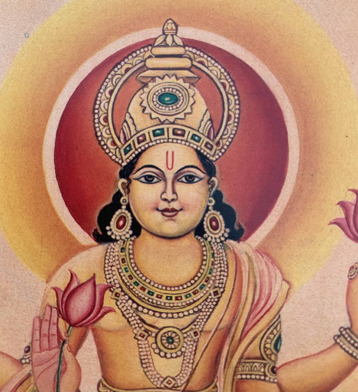 God Aryama Surya Photo Indian Hindu Gods Deities Vintage - Etsy