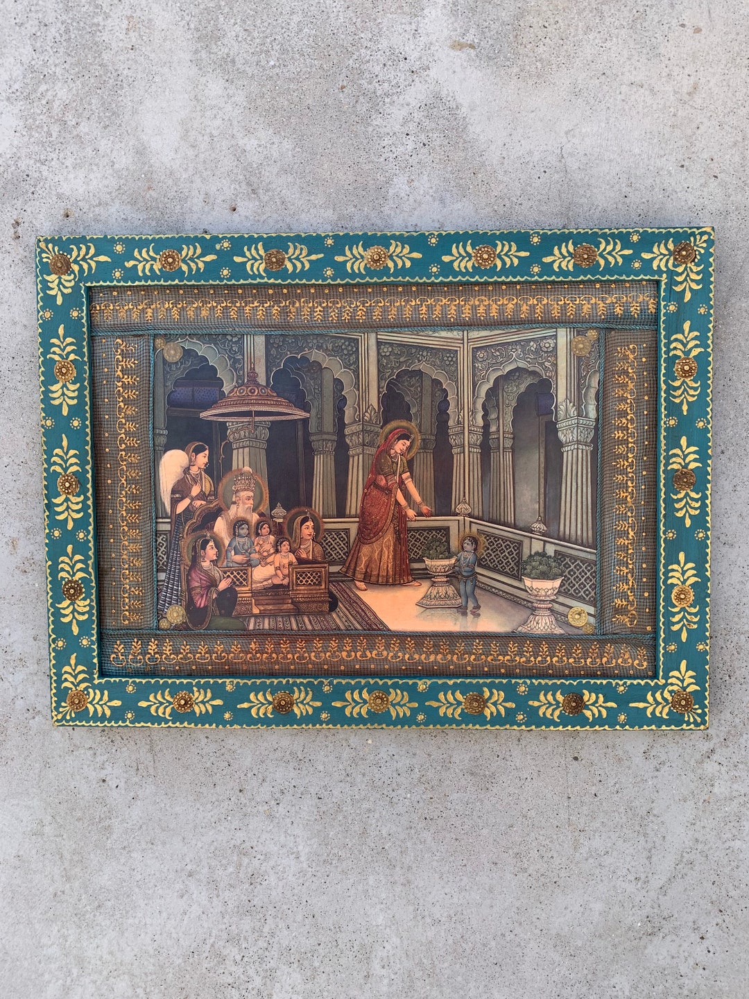 Rama Childhood Photo, Bal Rama With His Family Photo, Indian Deity ...