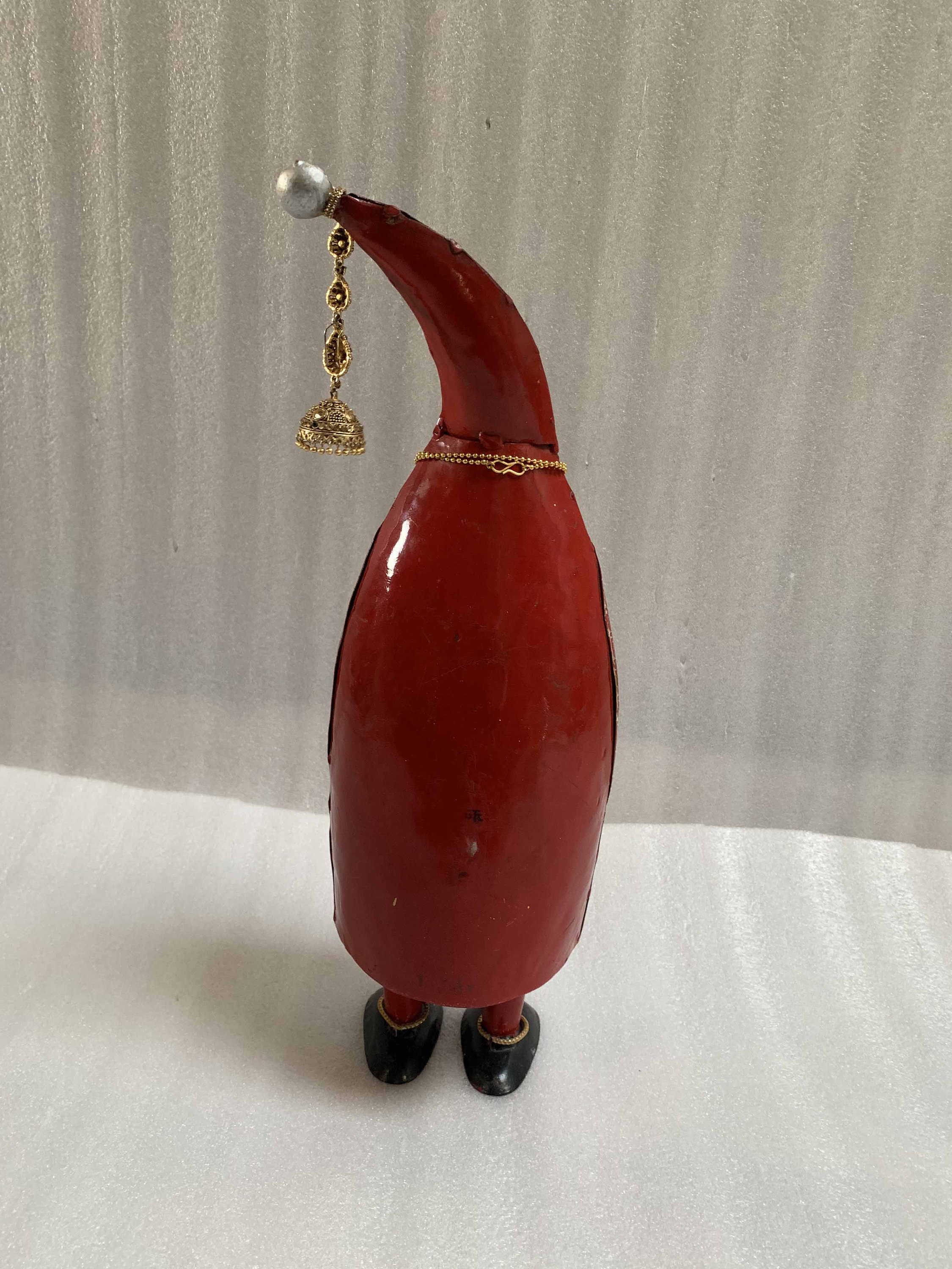 Santa Claus Statues Vintage Iron Santa Claus Hand Painted - Etsy