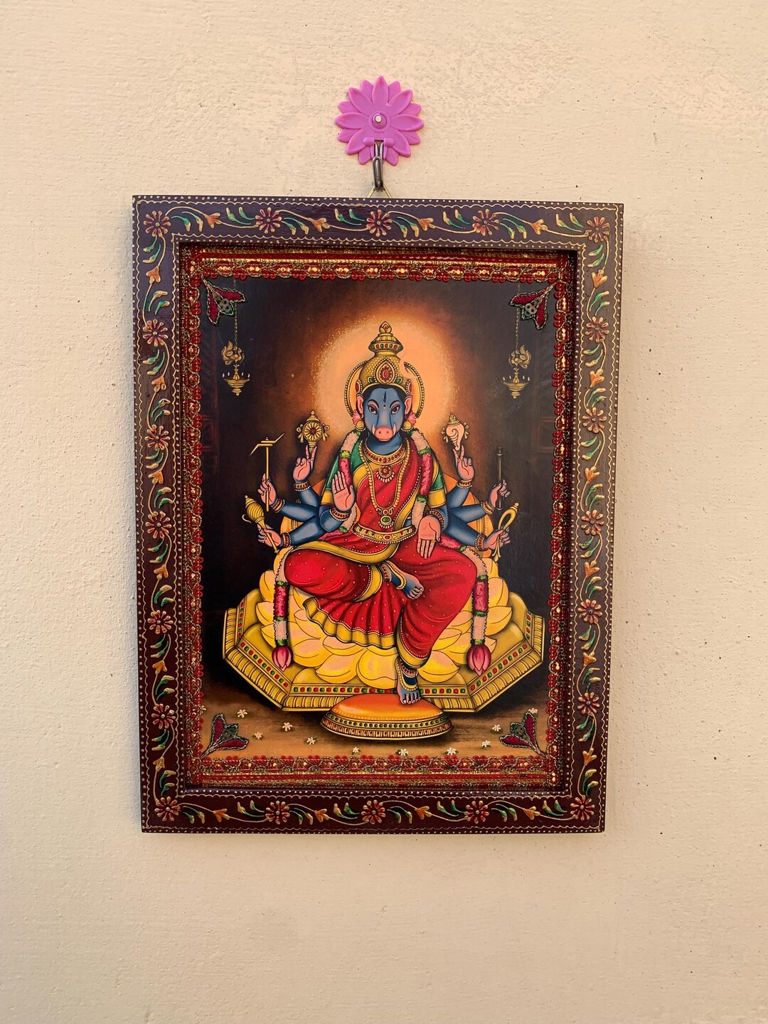 Indian Photo Frame, Maa Varahi Photo, Varahi Amman Devi Religious Photo ...