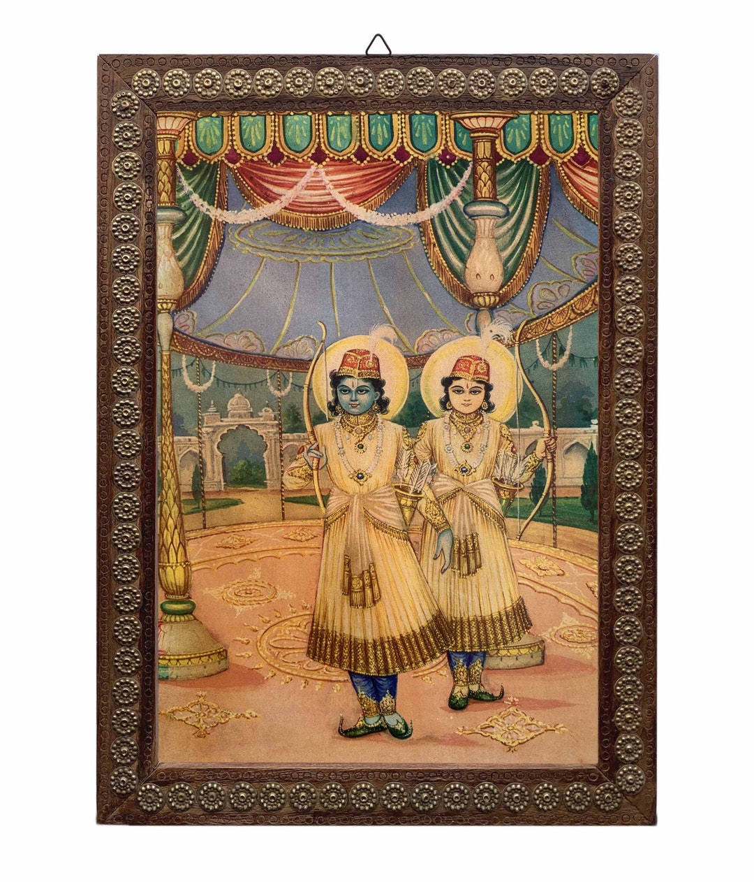 Bal Rama Lakshman Photo, A Scene From Ayodhya Palace in the Ramayana ...