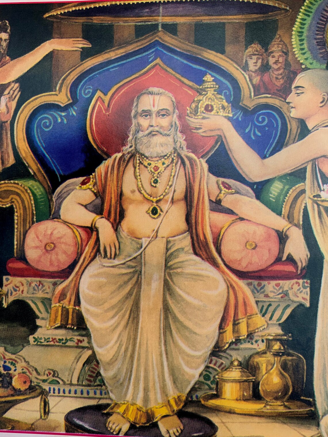 Indian Old Photo Frame Raja Ugrasen Rajyabhishek / Coronation - Etsy