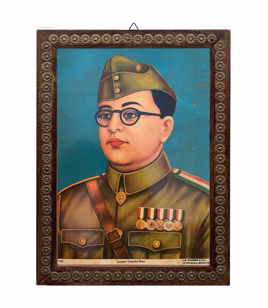 Netaji Subhash Chandra Bose Vintage Photorevolutionary Man of - Etsy