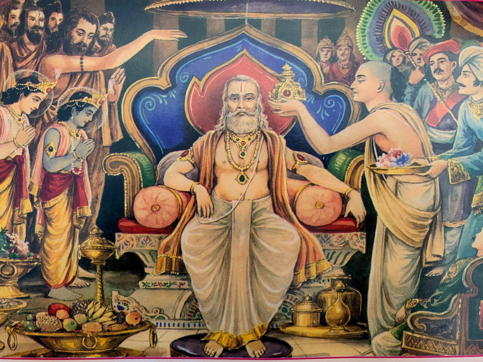 Indian Old Photo Frame Raja Ugrasen Rajyabhishek / Coronation - Etsy