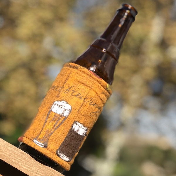 Beer Cozy - Etsy