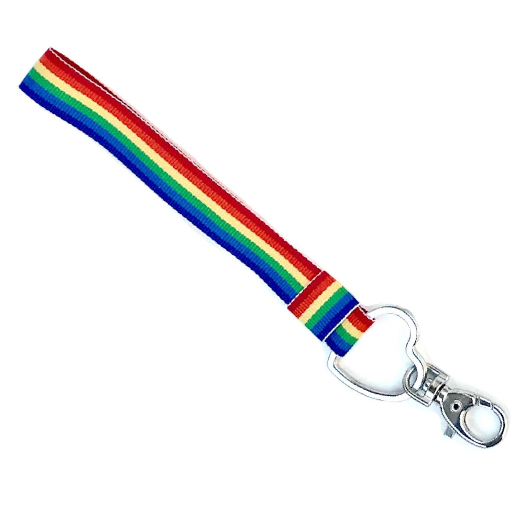 PRIDE! Rainbow Flag Lanyards & Pins - Etsy