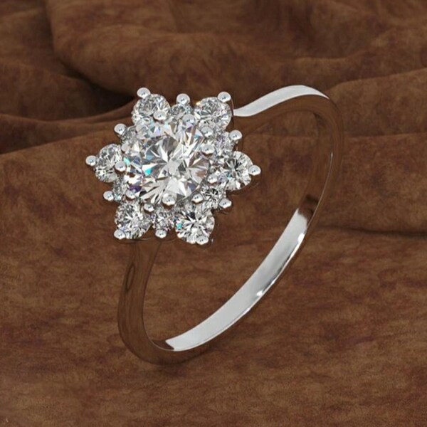 Snowflake Ring - Etsy