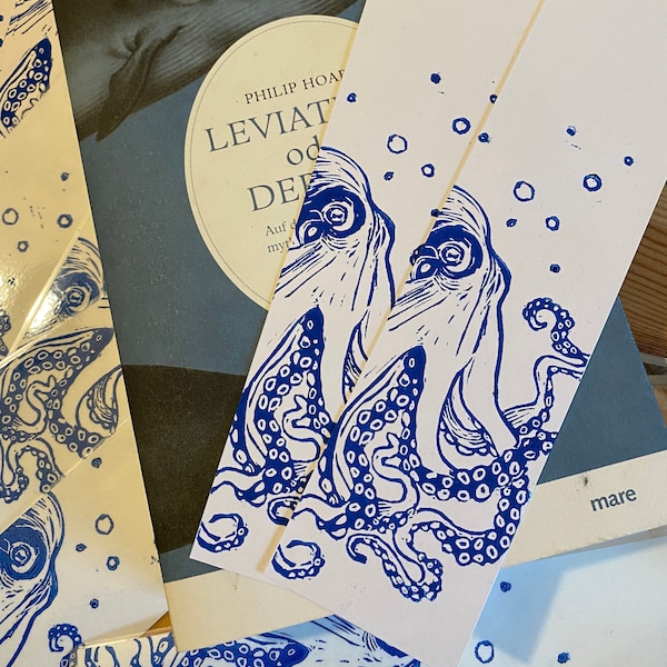 Octopus Bookmark - Etsy