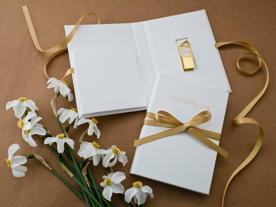 4x6/5x7/6x8 Wedding Photo Box White Photo | Etsy