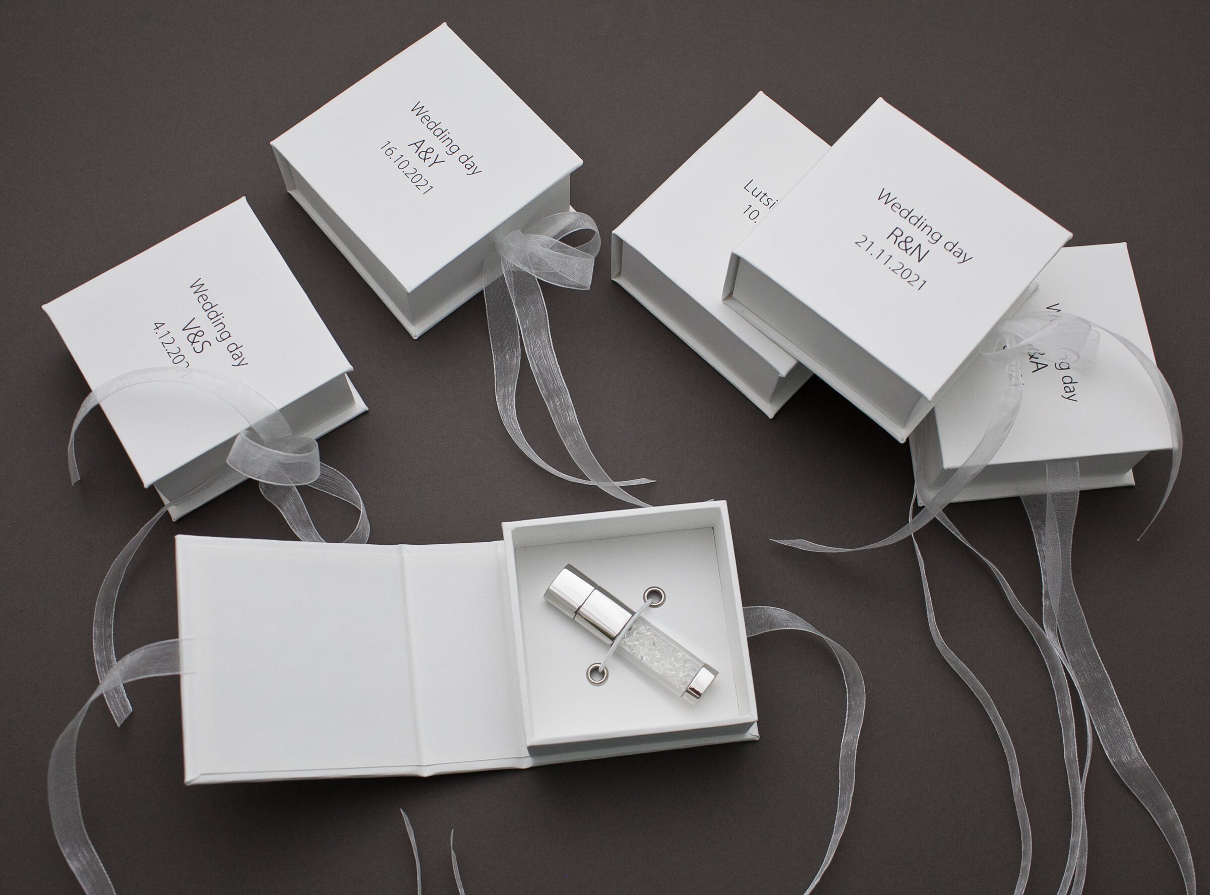 Usb Box Handmade Usb Packaging Wedding USB Box With USB - Etsy