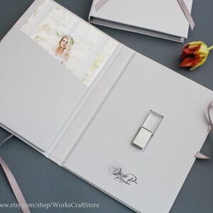 Personalised Photo Box for 4х6, 5x7, 6x8 Prints and USB, Packing for ...