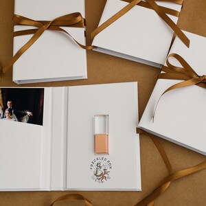 4х6", 5x7", 6x8" Personalised Photo Box for Prints and USB , Packing ...