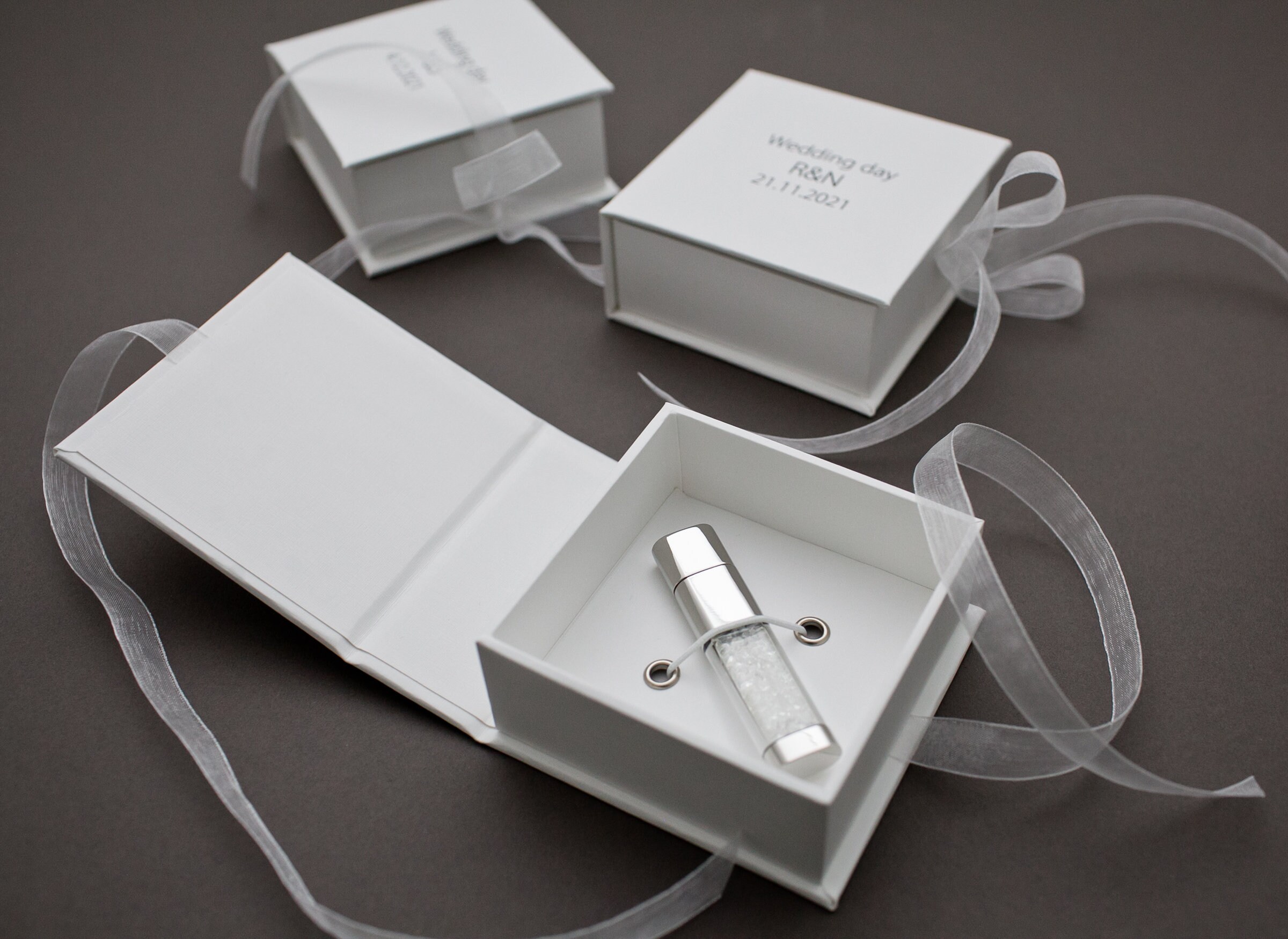 Usb Box Handmade Usb Packaging Wedding USB Box With USB - Etsy