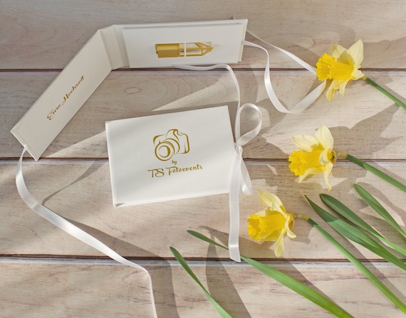 USB Box Usb Packaging White Paper USB Case Branding Box | Etsy