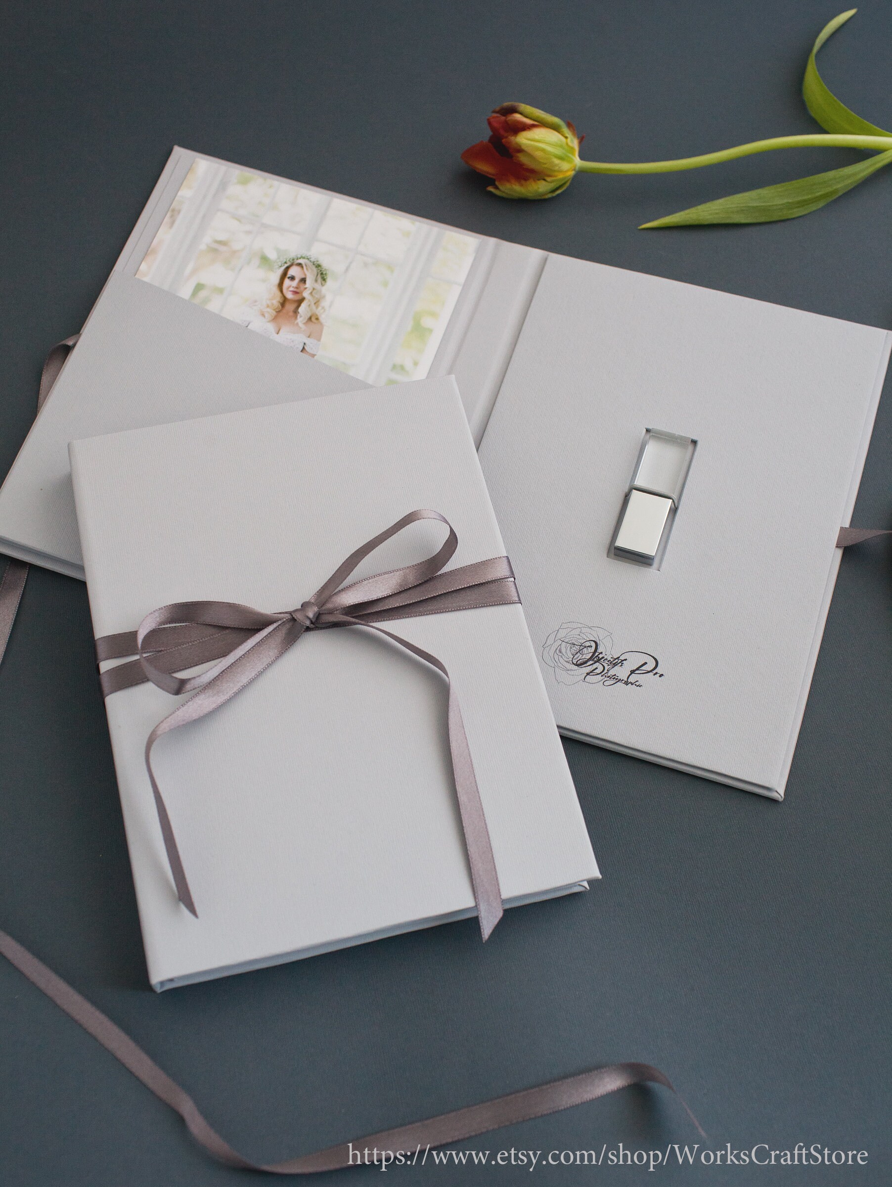 Personalised Photo Box for 4х6 5x7 6x8 prints and USB | Etsy