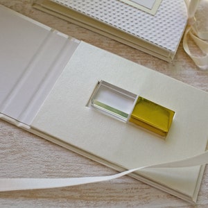 USB Box for Wedding Photographers, USB Packaging, White Paper Case ...