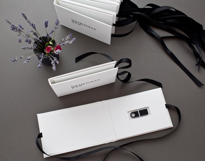 USB Box Usb Packaging White Paper USB Case Branding Box - Etsy