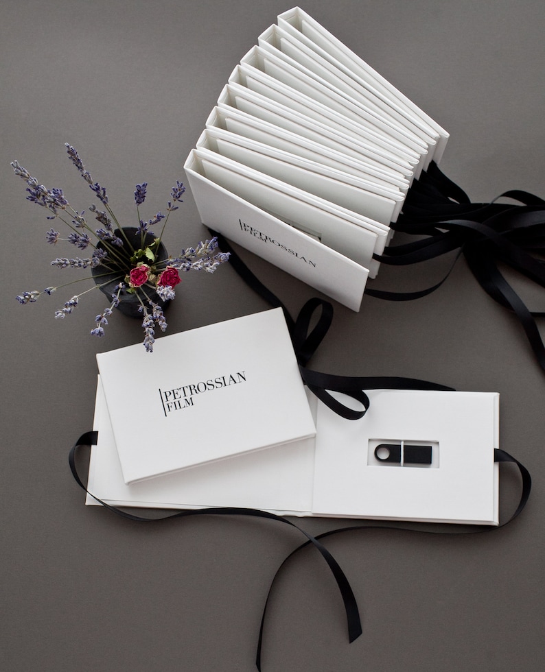 USB Box Usb Packaging White Paper USB Case Branding Box - Etsy