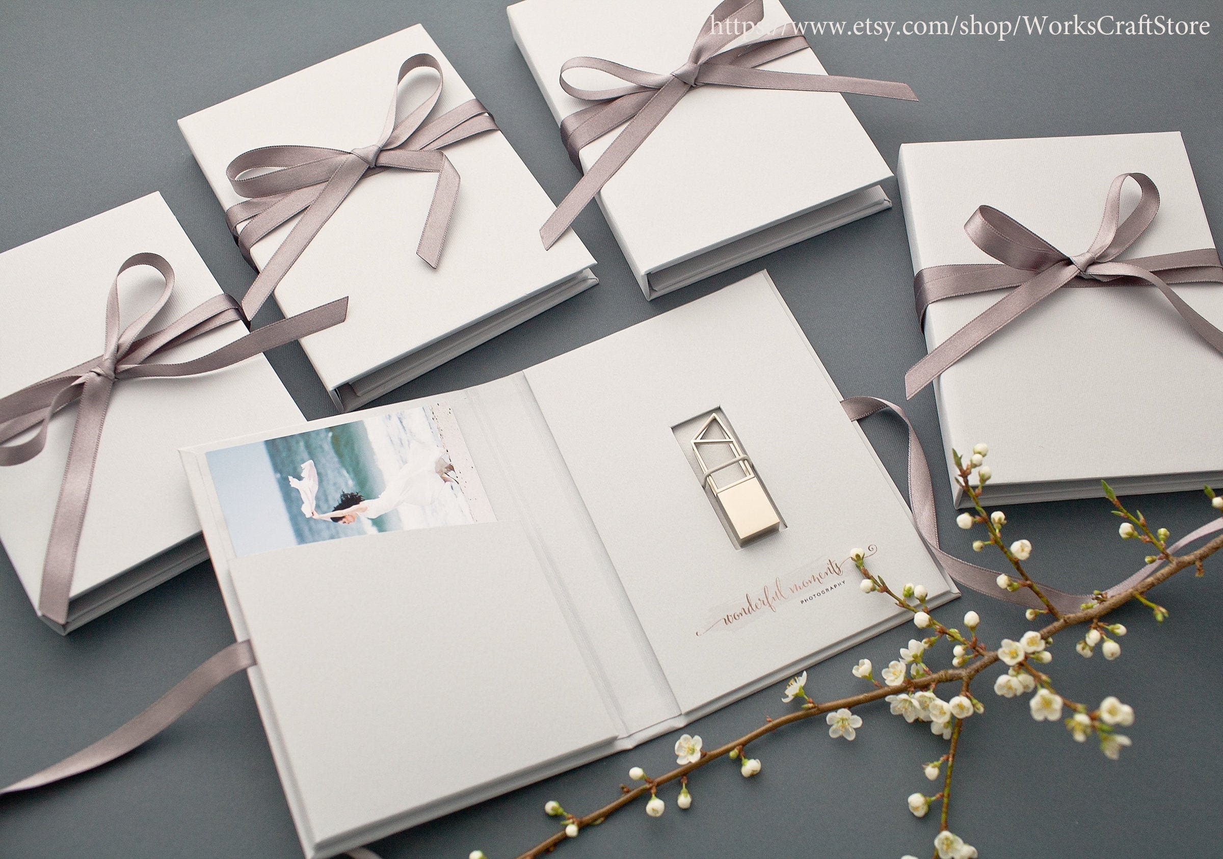 Personalised Photo Box for 4х6 5x7 6x8 prints and USB | Etsy