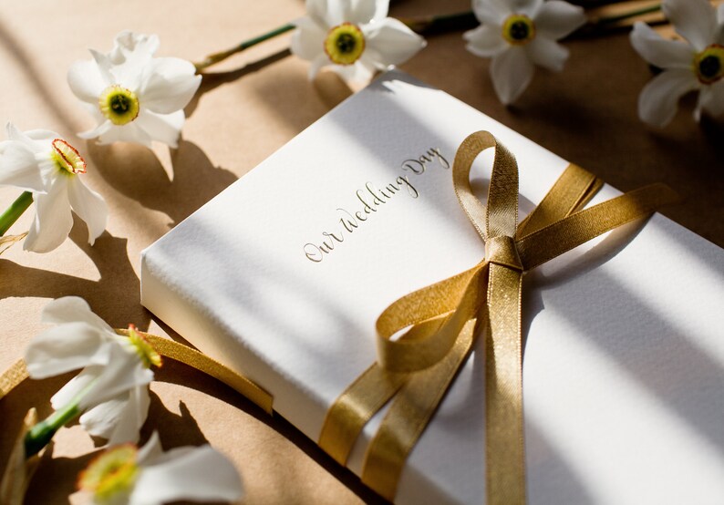 4x6/5x7/6x8 Wedding Photo Box White Photo | Etsy