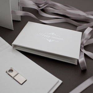 Set of 10 USB Box, Usb Packaging, USB Case, Personalized USB Flash Box ...