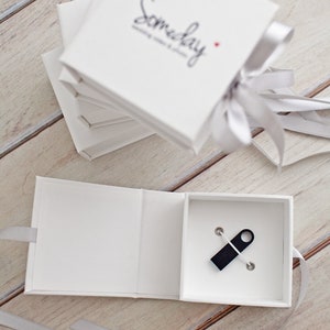 USB Box, Usb Packaging, USB Presentation Box, Handmade Wedding Box ...