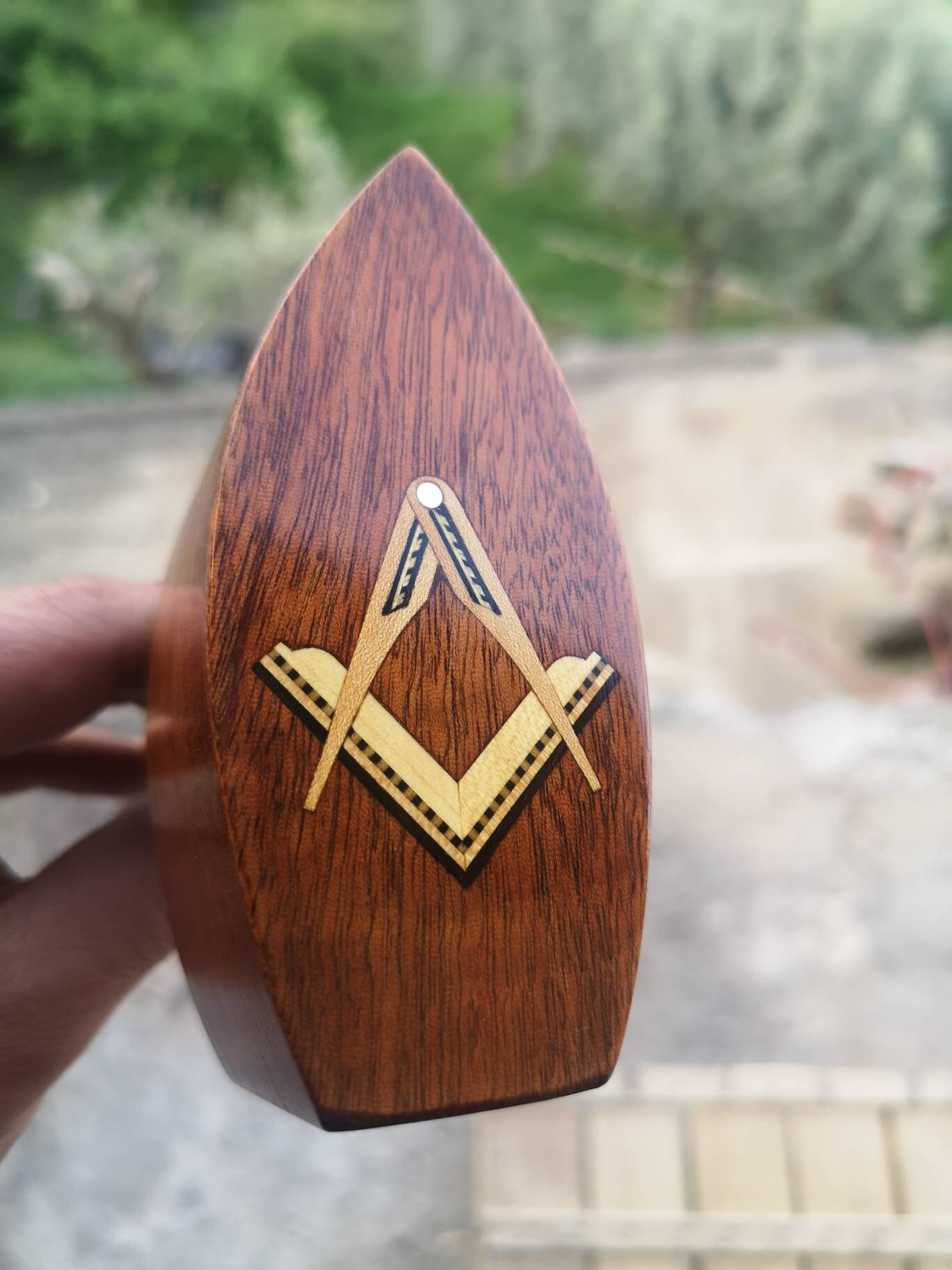 Masonic Gavel Inlay Square and Compasses With G - Etsy