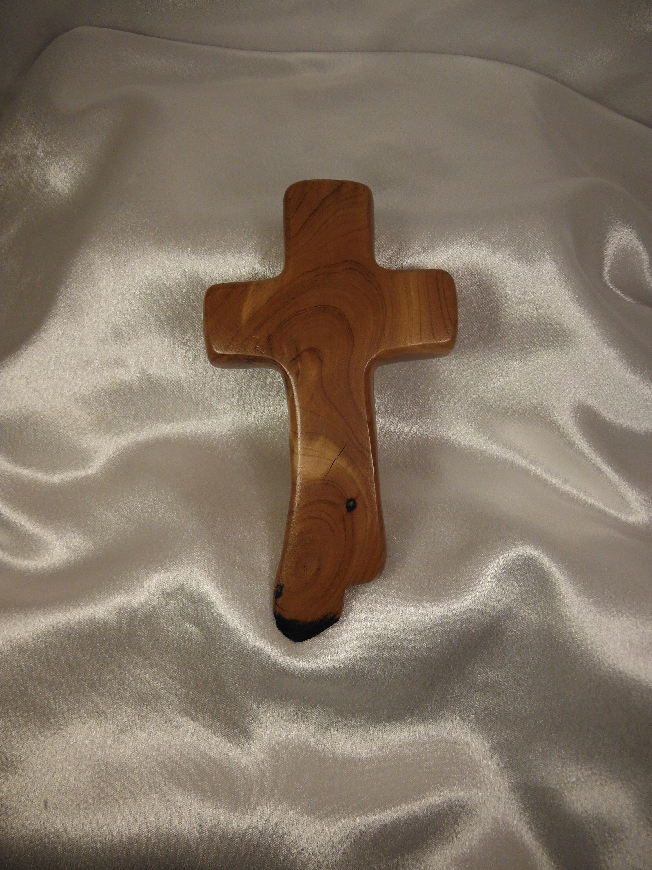 Cedar Cross With Turquoise Inlay - Etsy