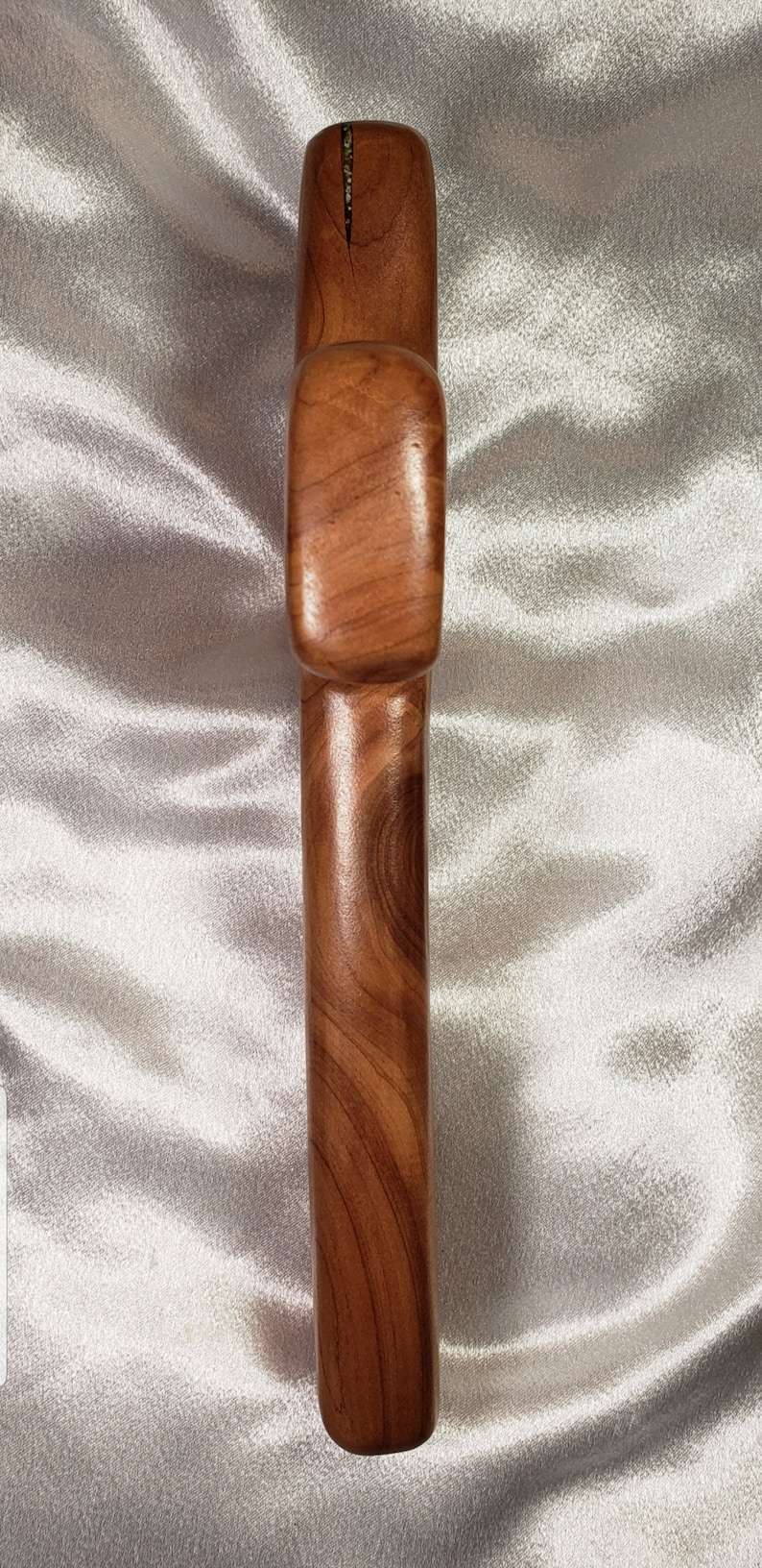 Hand-made Cedar Cross With Turquoise Inlay - Etsy